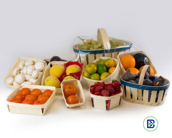Cestas de madera | Balandrina | Embalaje flexible para alimentación